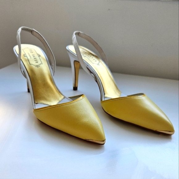Ted Baker London | Shoes | Ted Baker London Carreen Yellow Gold Plate ...